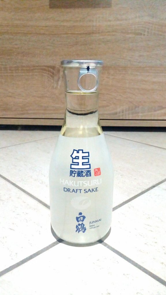 HAKUTSURU DRAFT SAKE da gustare anche con la cucina occidentale